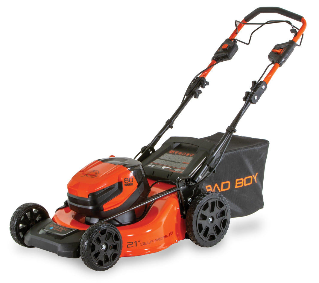 E-SERIES 80V BRUSHLESS SELF-PROPELLED 21" MOWER – Bad Boy Mowers