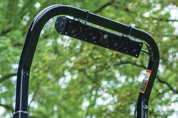 PART # 088-2800-00 2X2 ROPS MOUNTED SOUND BAR. – Bad Boy Mowers